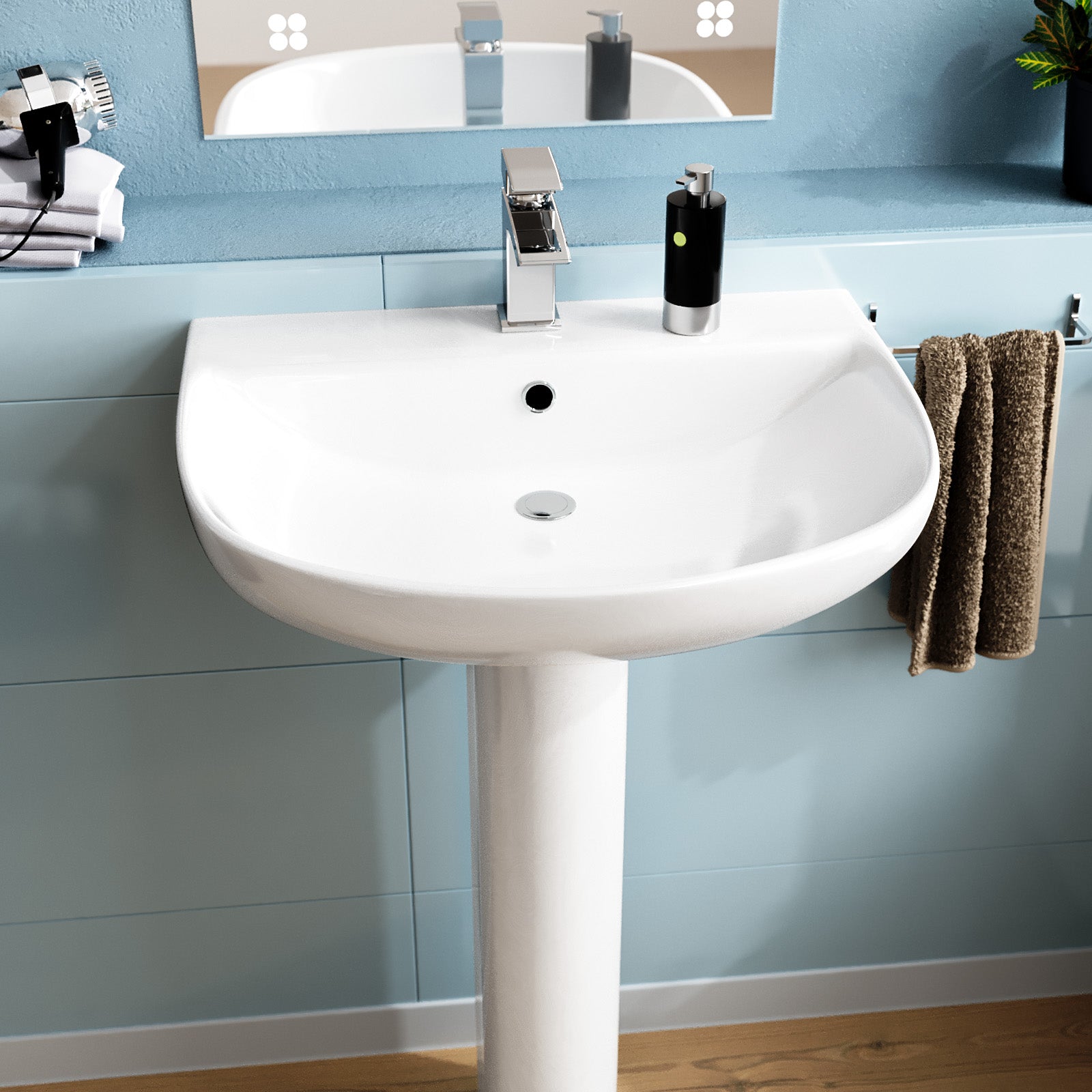 Full-Pedestal Basins