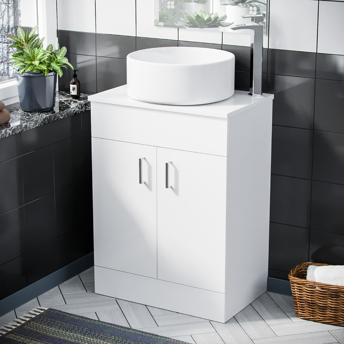Countertop Basin Vanity Units