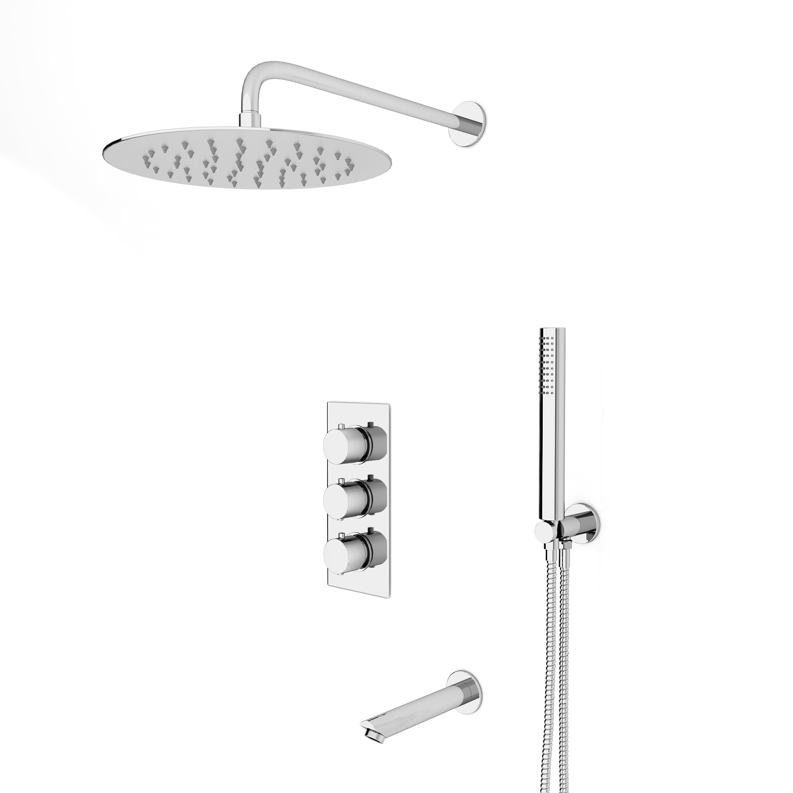 3 Outlet Concealed Shower Sets